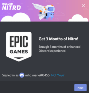 6 Langkah Mudah Dapatkan Discord Nitro Gratis Selama 3 Bulan