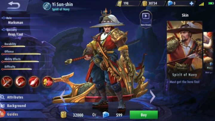 Wow! Yi Sun-Shin, MLBB Hero from South Korea!