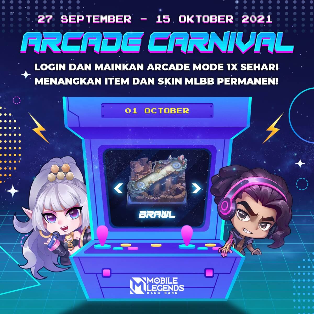 Event Arcade Carnival: Menangkan Banyak Giveaway Spesial!