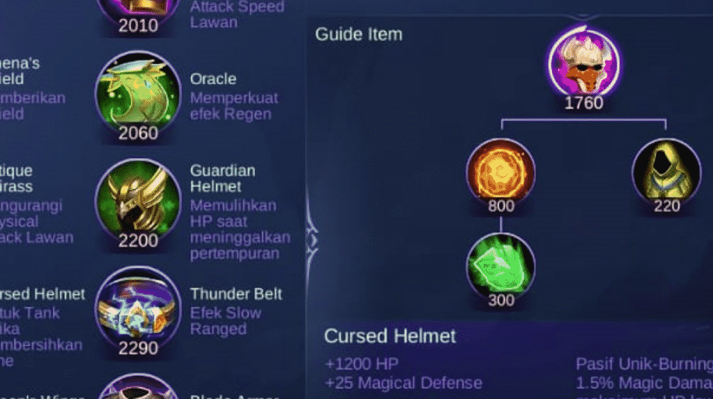 The Best Mobile Legends Tank Item, Use It for Victory!