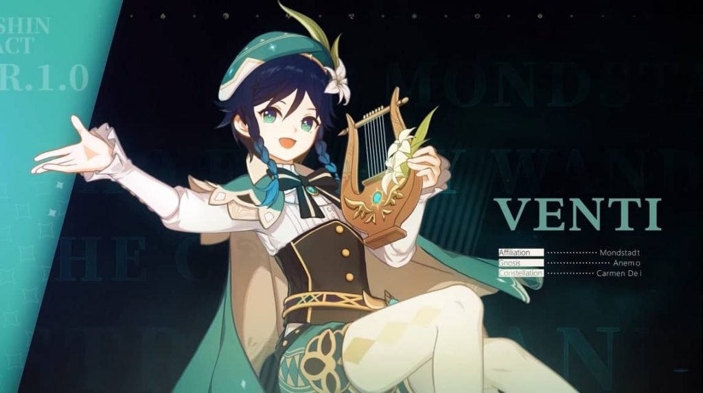 Venti Genshin Impact 2022 Build Recommendations